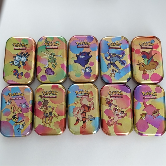 Pokemon | Games | No Packs Pokemon 51 Mini Tins Set Tin Coin Art Card ...